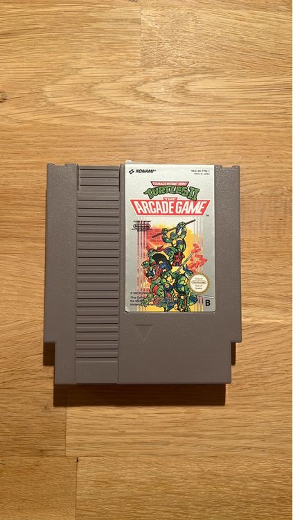 Teenage Mutant Hero Turtles II - NES - Top Zustand! (Gebraucht) in ...