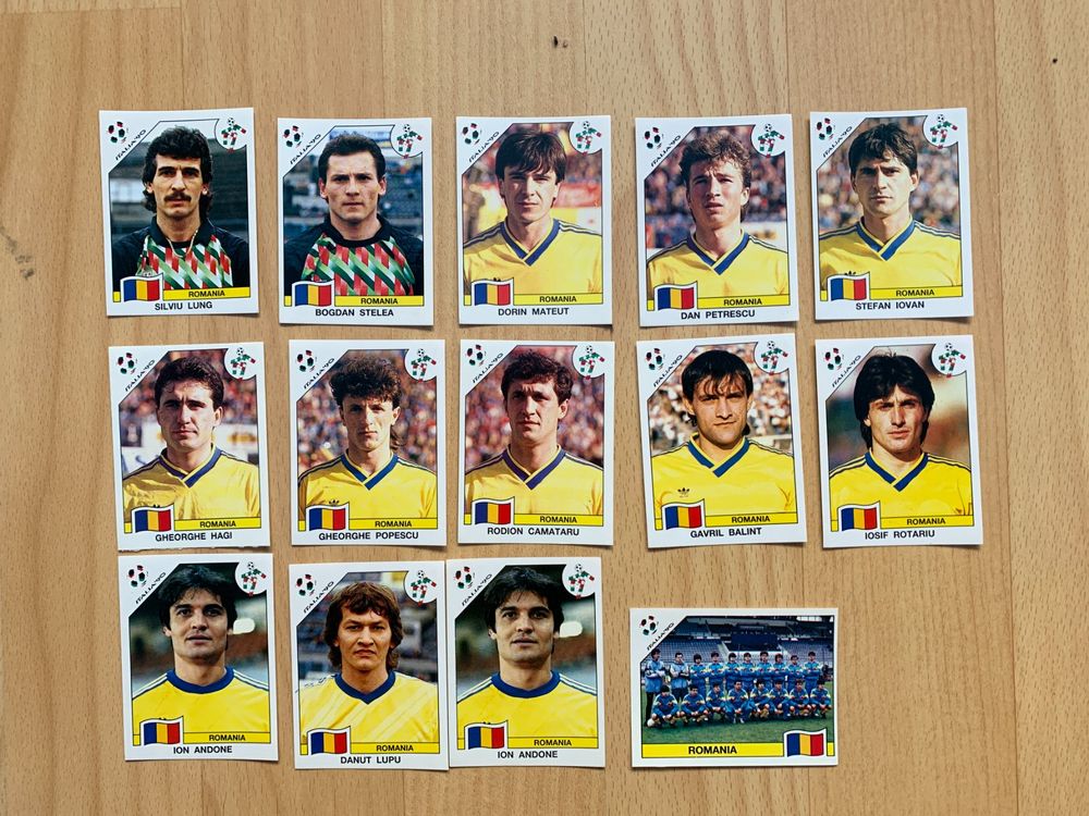 Panini Football Sticker WM Italia 90 - Romania/Rumänien | Kaufen auf ...