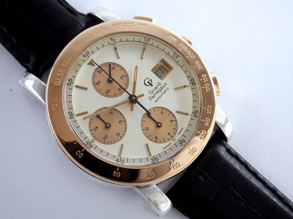 GIRARD PERREGAUX CHRONO 7000GMB AUTOMATIK 18K/SILBER 38MM | Kaufen auf ...