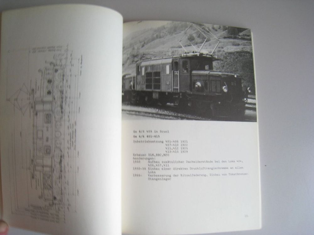 Die Elektrischen Lokomotiven+Triebwagen der Rhätischen Bahn (Gebraucht) in Buchs ZH für CHF 25 ...