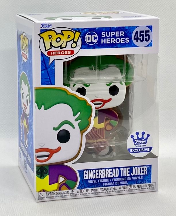 Funko Pop! DC, Gingerbread the Joker #455, Funko Shop Excl. (Neu und ...