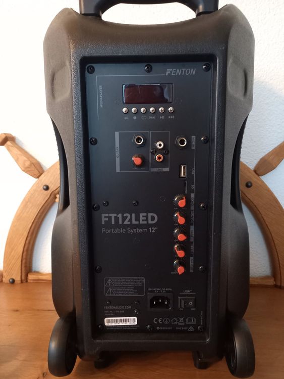 Fenton Lautsprecher FT12LED Aktiv Trolley-Speaker (Gebraucht) in Kriens ...