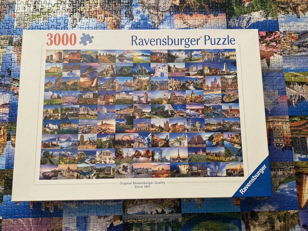 Ravensburger Puzzle 3000 Teile (Gebraucht) in Etziken für CHF 15 – mit ...