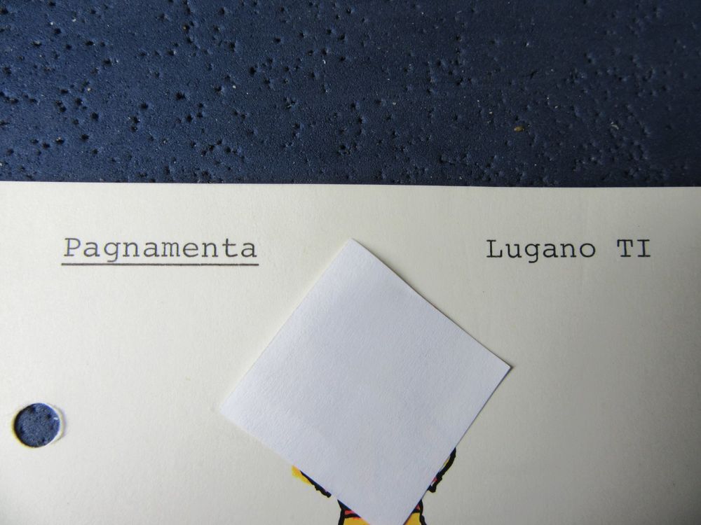 PAGNAMENTA LUGANO TICINO FAMILIENWAPPEN KARTE (Gebraucht) in Ettingen ...