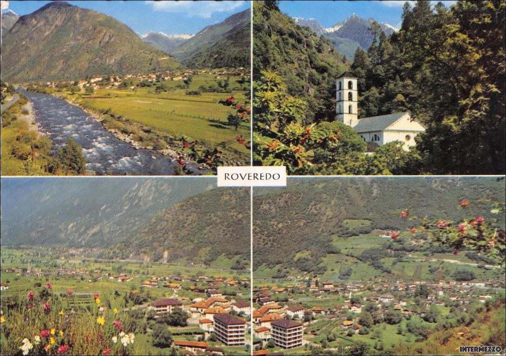 Roveredo GR // 1977 Mehrbild-AK (Gebraucht) in Basel für CHF 10 – mit Lieferung auf Ricardo kaufen