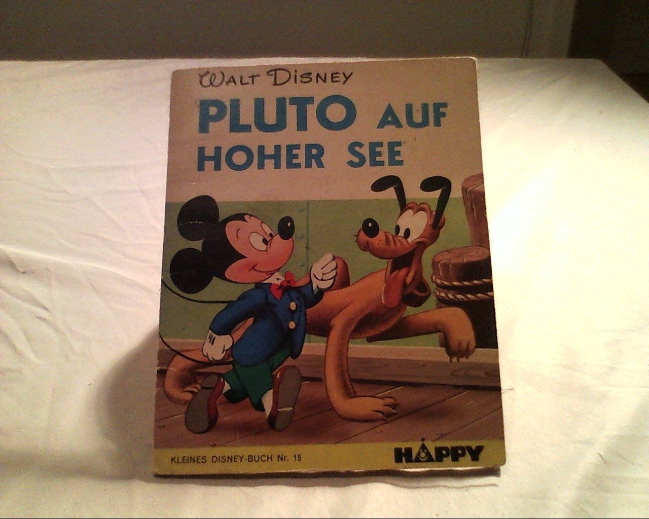 Pluto auf hoher See Walt Disney: Kinderbuch , Gedruckt 1950 (Gebraucht ...