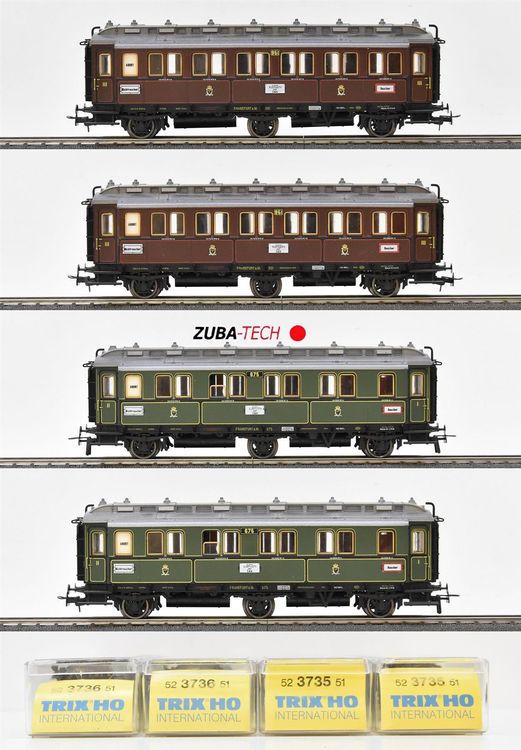 Trix 4x Abteilwagen KPEV H0 GS mit OVP | Kaufen auf Ricardo