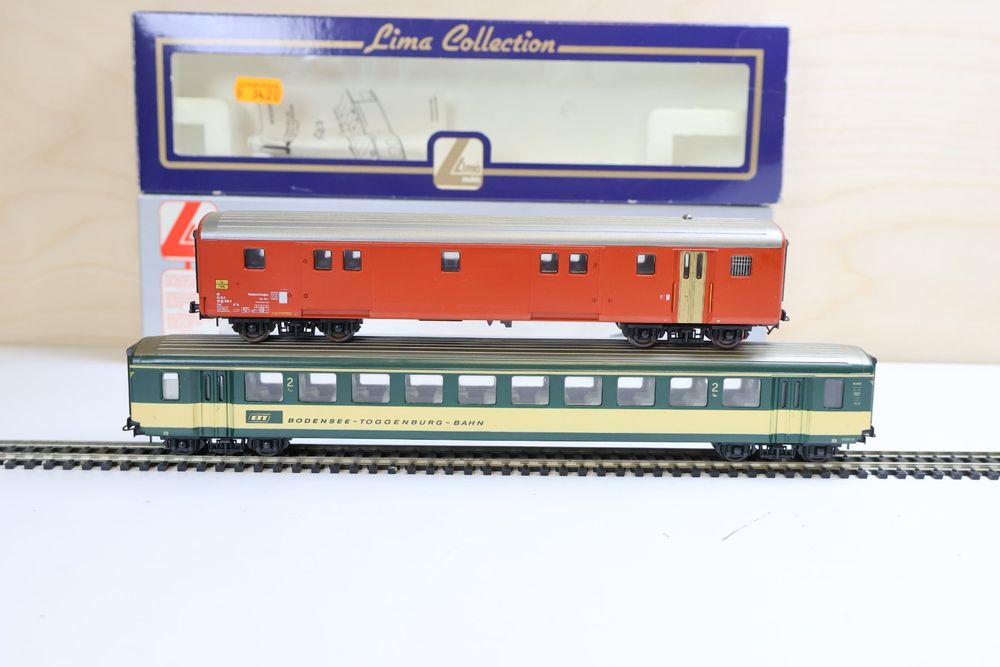 Lima Collection BT Wagen & BLS Gepäckwagen - Rarität H0 (Gebraucht) in ...