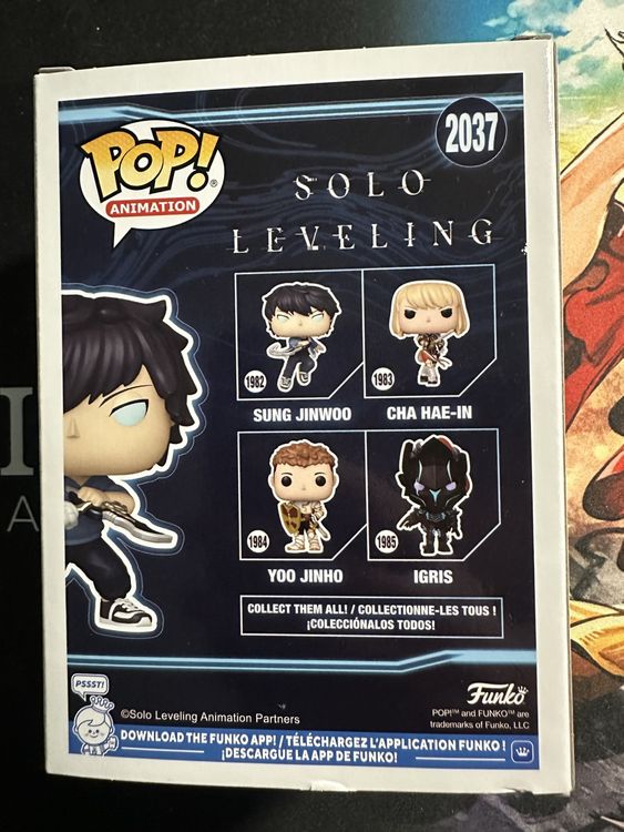 Solo Leveling Sung Jinwoo Limited 9500 pcs Funko Pop (Neu (gemäss ...