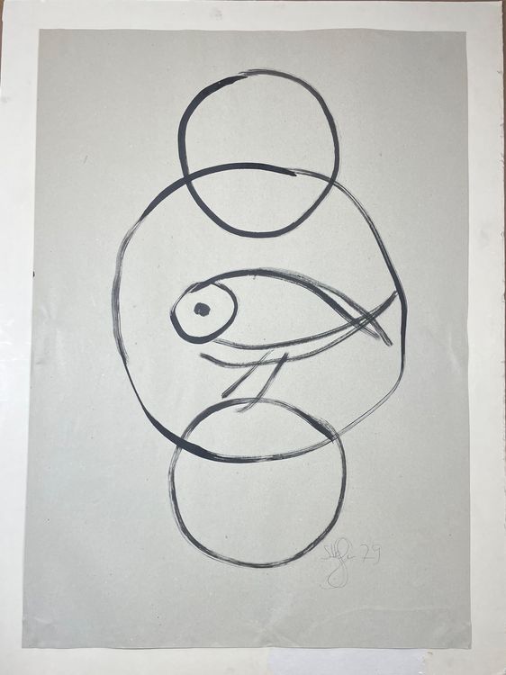 Walter Arnold Steffen (1924-1982) grosse Gouache | Kaufen auf Ricardo