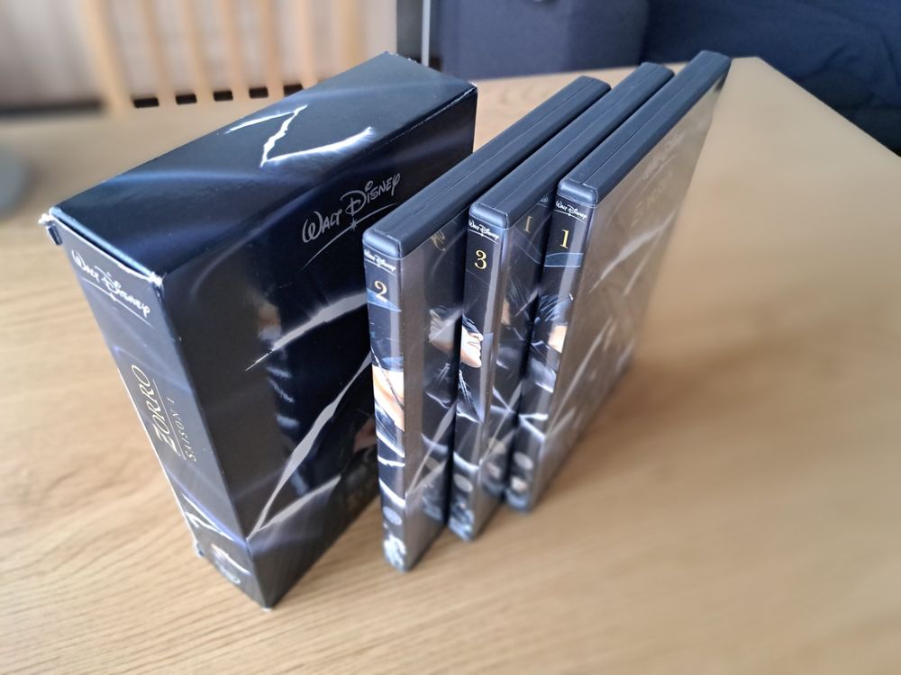 IMPORT-DVD: Walt Disney ZORRO, Saison 1 mit 6 Discs (Neu (gemäss ...