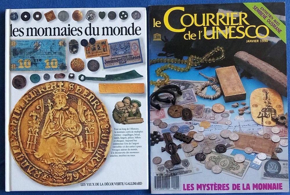2 Livres sur le thème des monnaies (D'occasion) à Bernex pour CHF 12 ...