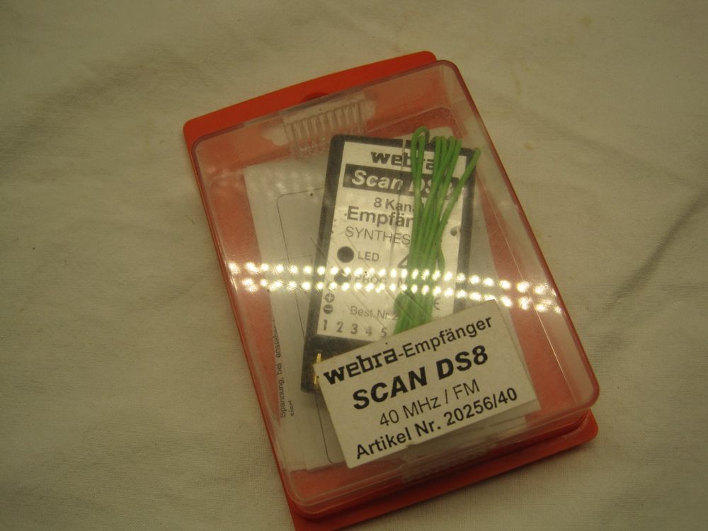 Webra Empfänger Scan DS8 107 (Gebraucht) in Schinznach-Dorf für CHF 5 – mit Lieferung auf ...