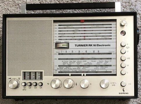 Radio SIEMENS TURNIER RK16 Elektronisch (Gebraucht) in Ascona für CHF ...