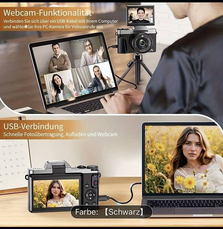 Neue Digital Kamera mit Flip Top Ultra HD (Neu und originalverpackt) in ...