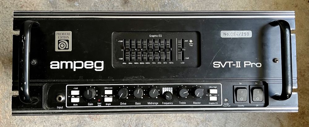 Ampeg SVT-II Pro (Premiere Edition 084/250) inkl Flightcase (Gebraucht ...