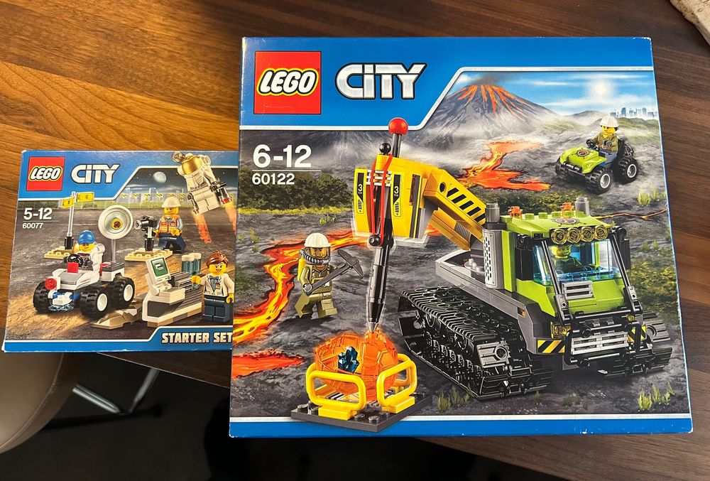 Lego City Set Vulkan Raupe 60122 und Quad 60077 (Gebraucht) in Belp für CHF 32 – mit Lieferung ...