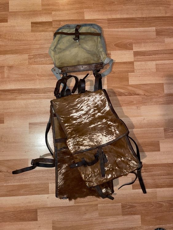 Alter mehrere Säcke am Rucksack mit Riemen etc. | Kaufen auf Ricardo