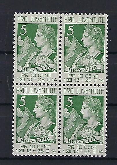 Pro Juventute 1913 Viererblock postfrisch 15500 (Gebraucht) in Lunden für CHF 8 – mit Lieferung ...