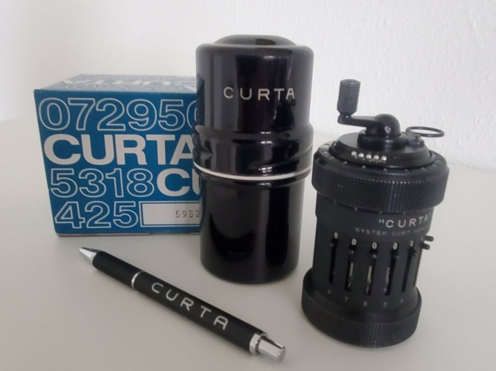 CURTA Typ I, Jahrgang 1948, mech. Rechenmaschine (Gebraucht) in Brugg ...