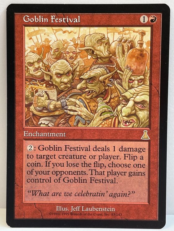 Magic The Gathering - Goblin Festival (Neu (gemäss Beschreibung)) in ...