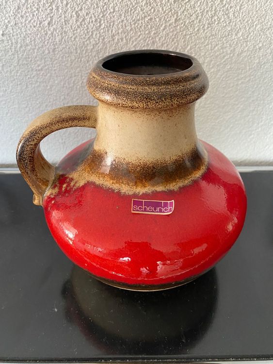 Fat Lava, Rare Scheurich Vase, Form 423-18, Sammlerstück (Gebraucht) in ...