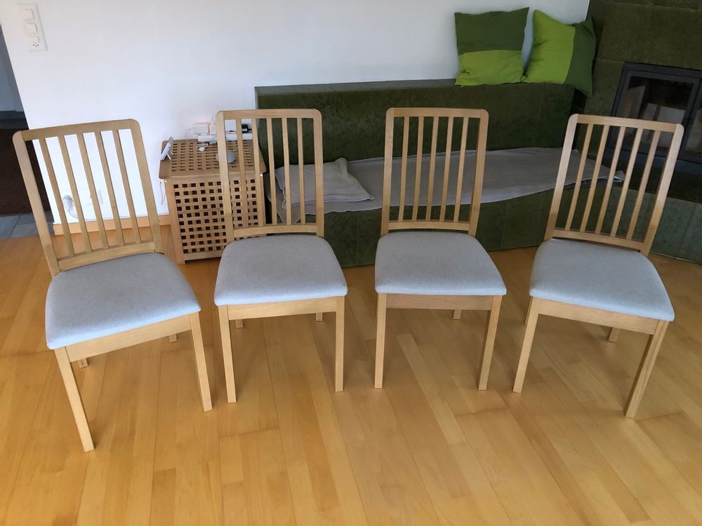 EKEDALEN Stuhl, 4 Stühle, in einem sehr guten Zustand (Neu (gemäss ...