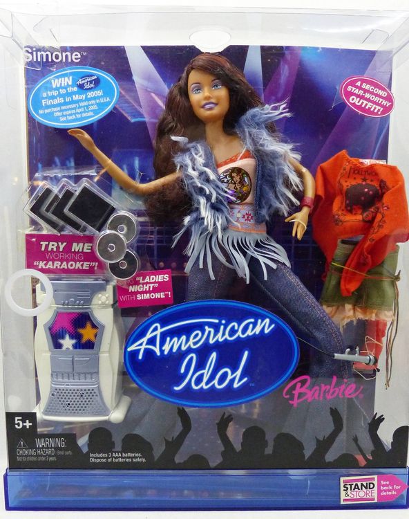 BARBIE AMERICAN IDOL SIMONE #G7998 MATTEL 2004 U.S.A. (Neu und ...