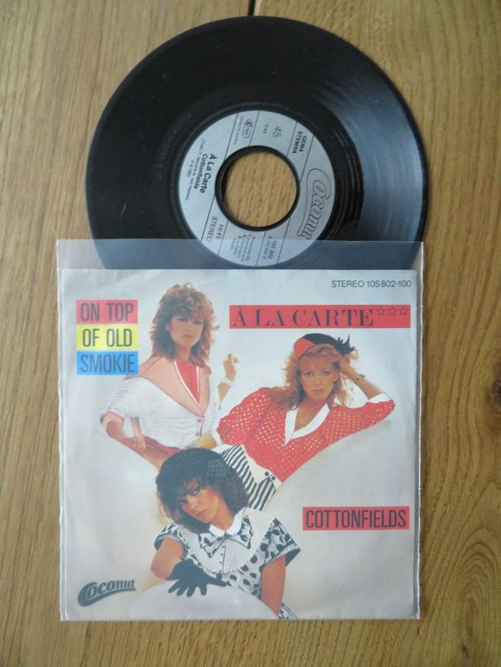 Vinyl Cottonfields A La Carte Smokey Rarität 45rpm (Neu (gemäss ...