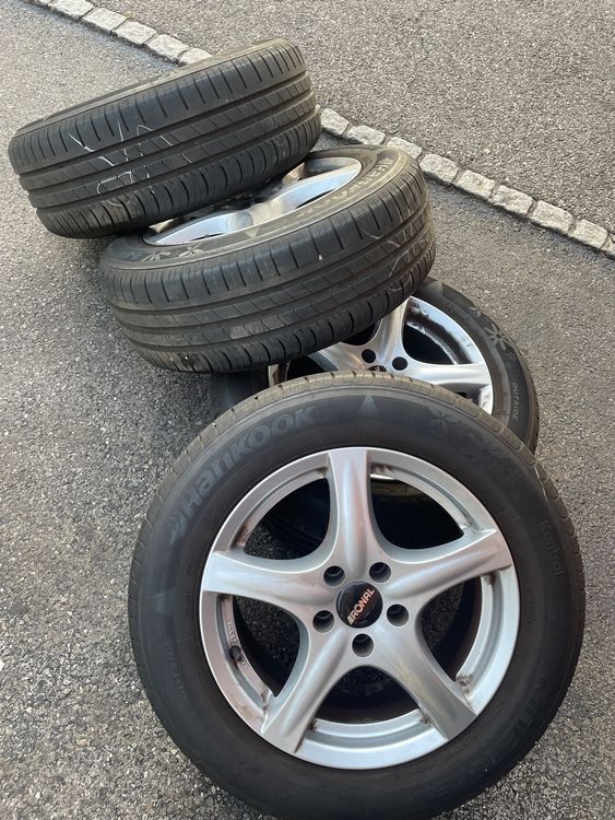RONAL 16" Zoll Alufelgen I Sommerreifen Hankook I 215/60/16 | Kaufen ...