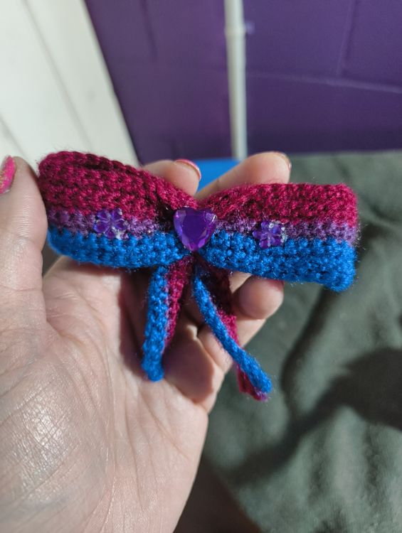 Lgbtq Bi Pride Schleifen Pin Handgemacht Neu Gemäss Beschreibung In