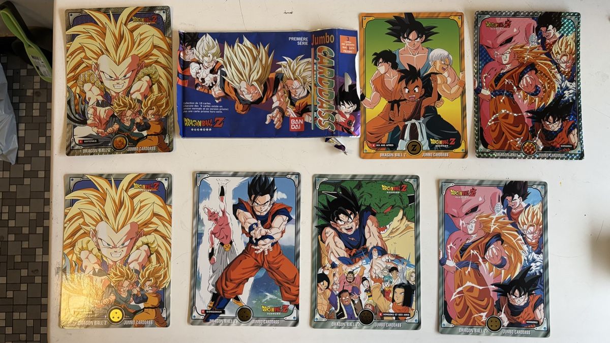 Dragon Ball Z - Jumbo Cards - avec emballage (Neuf (Voir description ...