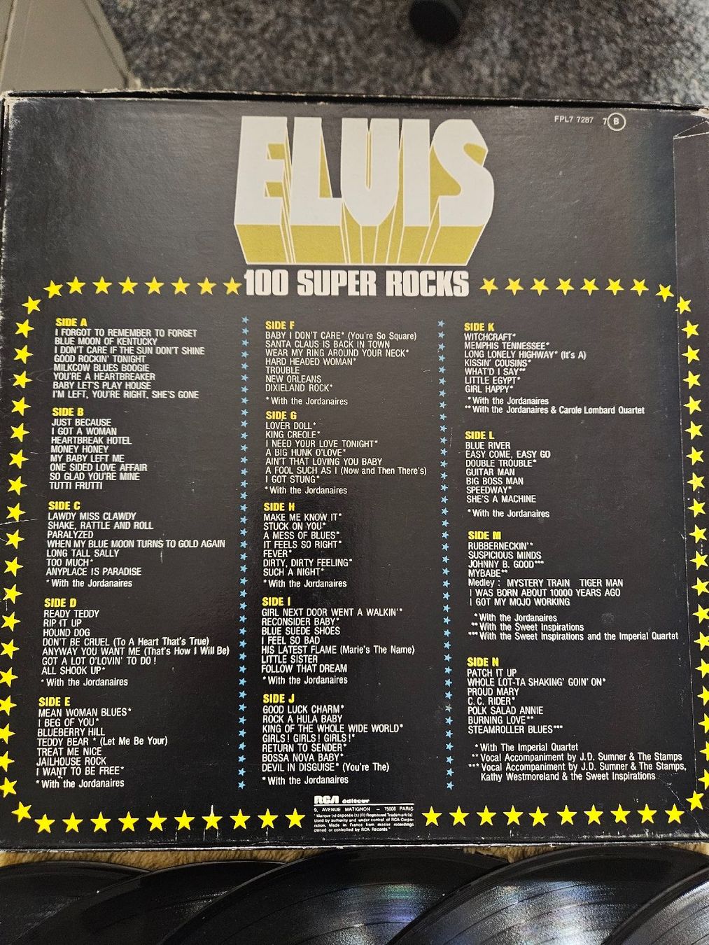 Elvis Presley Sammelbox 100 Super Rocks (7 Lp's + 7 Postern) (Neu ...