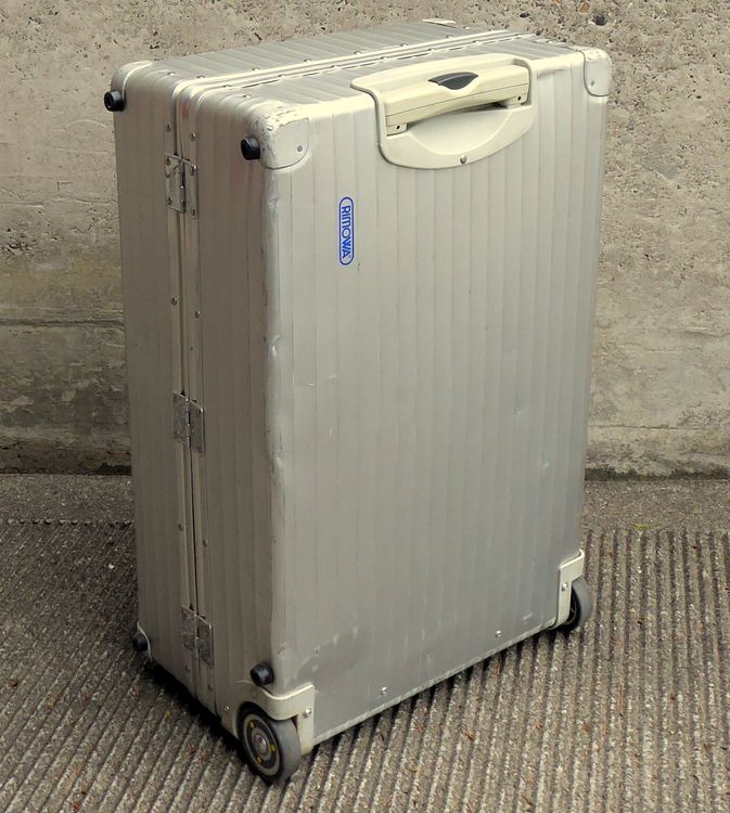 seltener grosser original vintage RIMOWA Aluminium Koffer | Comprare su ...