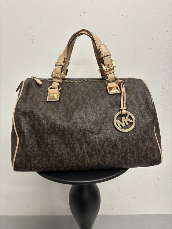Michael Kors Handtasche braun Shopper Tasche gross Greyson | Kaufen auf ...
