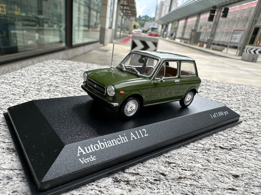 Minichamps 1:43 Autobianchi A112 verde (Neu (gemäss Beschreibung)) in ...