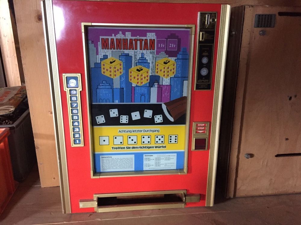 Geldspielautomat Manhattan Rarität | Kaufen auf Ricardo