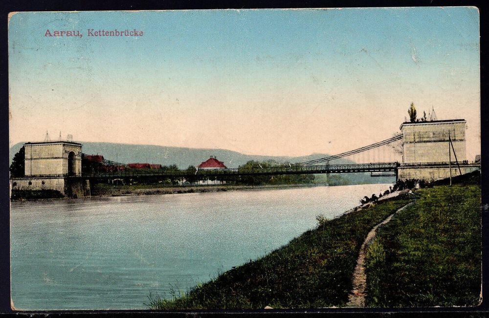 Aarau 1912 Kettenbrücke (Gebraucht) in Aarau für CHF 10 – mit Lieferung auf Ricardo kaufen