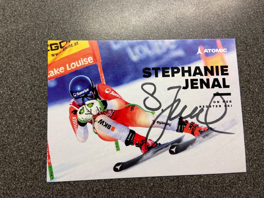 Autogrammkarte Stephanie Jenal (Gebraucht) in Adliswil für CHF 5 – mit ...