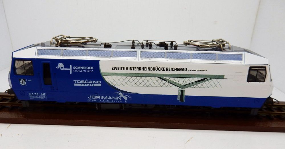 Hom- Bemo - RhB "Rhätische Bahn"- Loc Ge 4/4 III 649" Lavin" (Gebraucht) in Locarno für CHF 429. ...