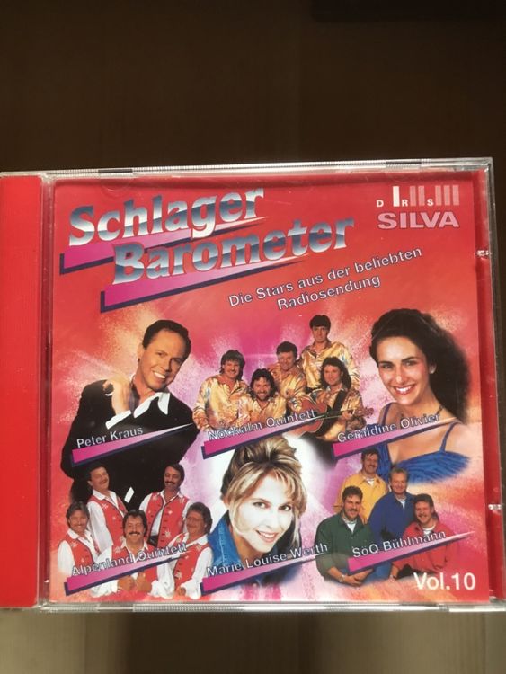 Schlager Barometer Vol.10 CD Mit Peter Kraus Silva Hitparade (Gebraucht ...