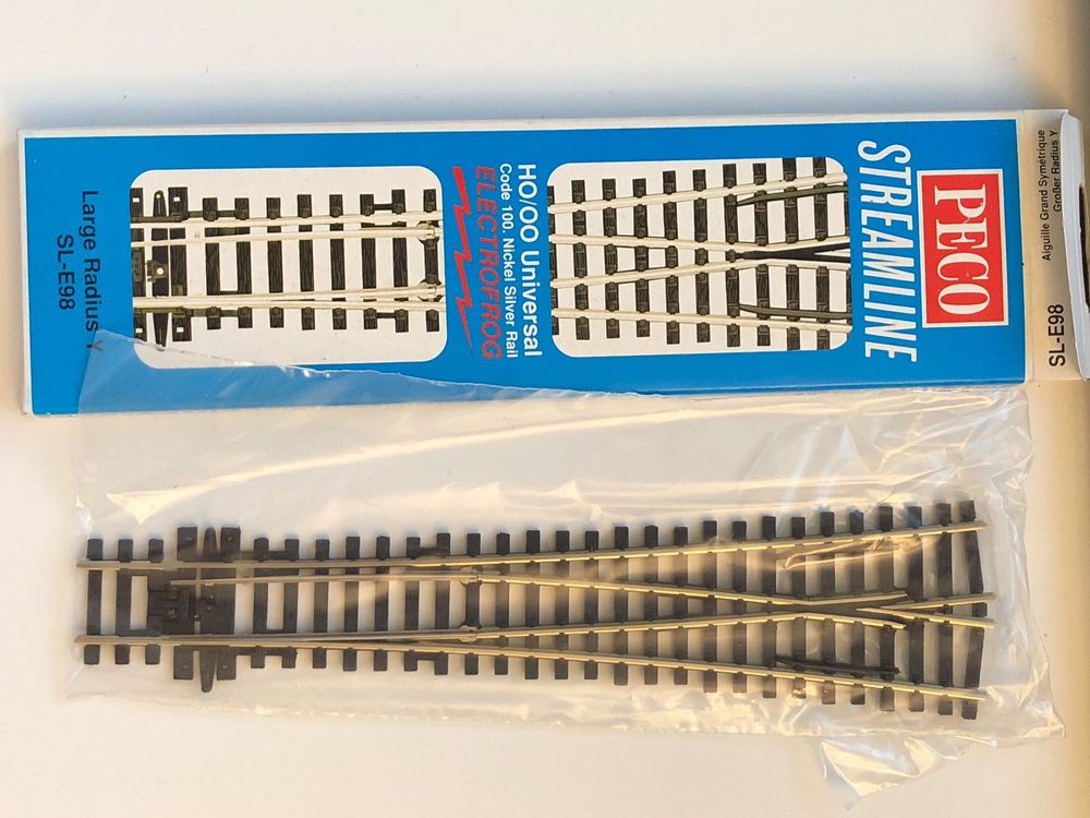 Peco SL-E98 Y-Weiche large Radius | Kaufen auf Ricardo