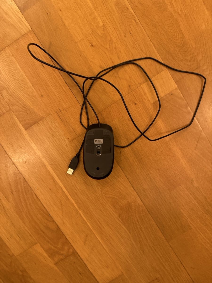 HP USB-Maus, schwarz, Top Zustand für Büro/Gaming! (55) (Gebraucht) in ...