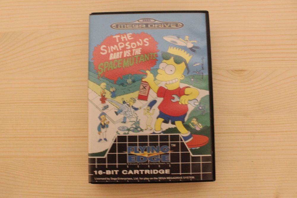Simpsons Bart vs. Space Mutants Mega Drive, complet! (Gebraucht) in ...