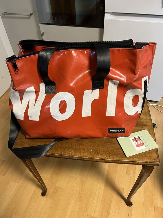 FREITAG Tasche Rot F46 Clark (Gebraucht) in Wiesendangen für CHF 200 ...
