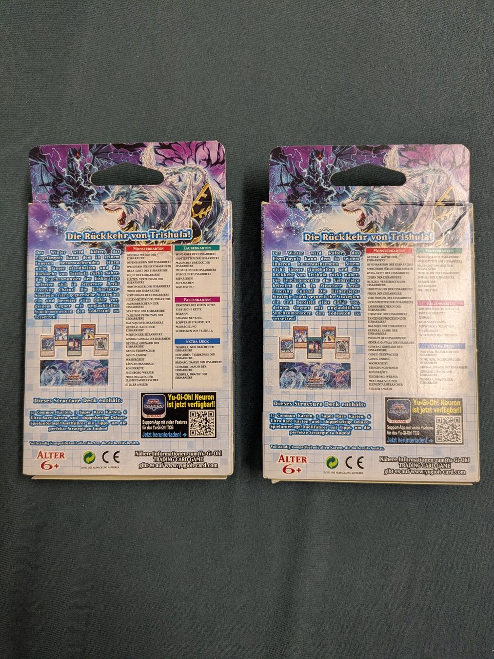 2x Yu-Gi-Oh Structure Deck: Freezing Chains Deutsch (Neu und ...