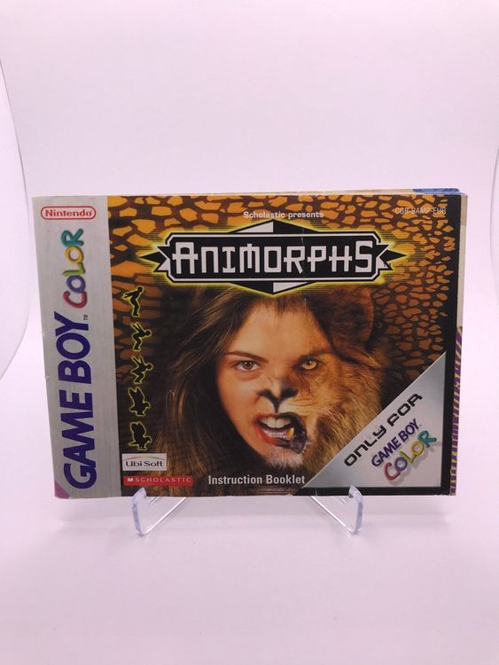 GBC - Anleitung - Animorphs | Kaufen auf Ricardo