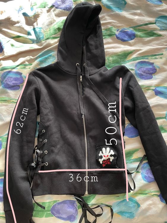 Schwarze Emo „Hell Bunny“ Jacke | Kaufen auf Ricardo