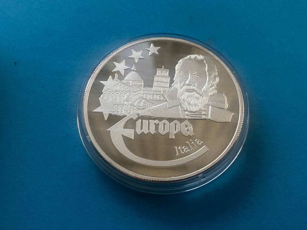 NOUVEAU : MEDAILLE EUROPA - 1997 - ITALIE - SPL - ARGENT 999 | Kaufen ...