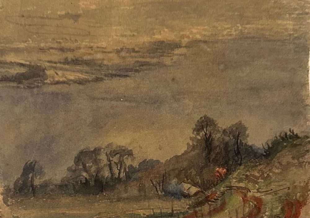 Antike Aquarell mit Ortschaft Beschreibung Unl.Sig (Gebraucht) in Root für CHF 5 – mit Lieferung ...